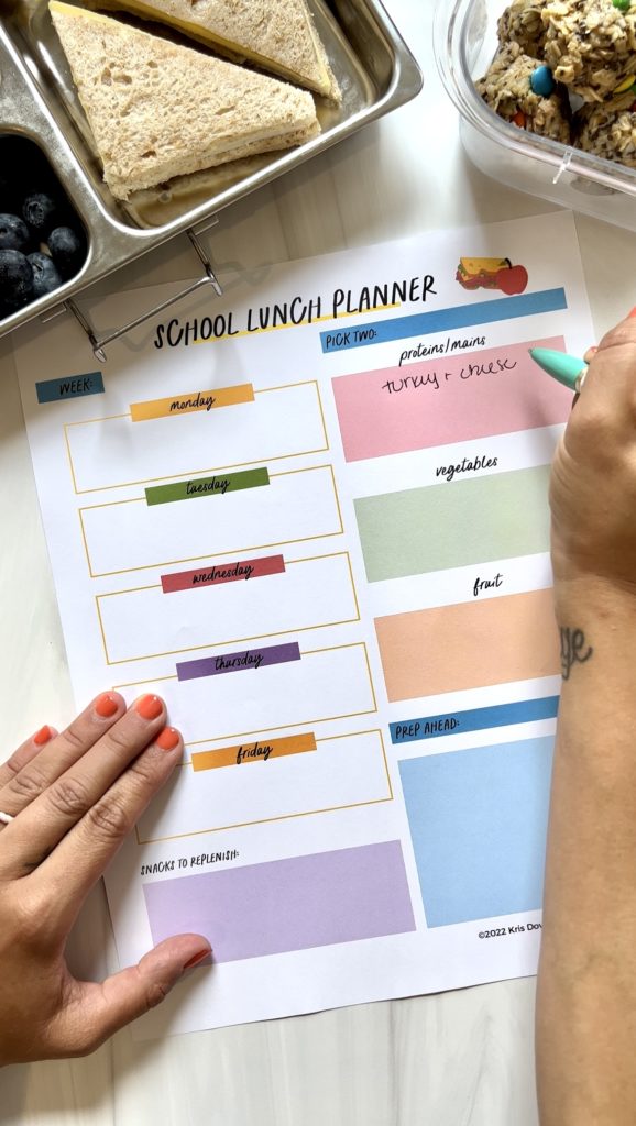 3 Questions to Simplify School Lunch Packing - Healthy Mama Kris