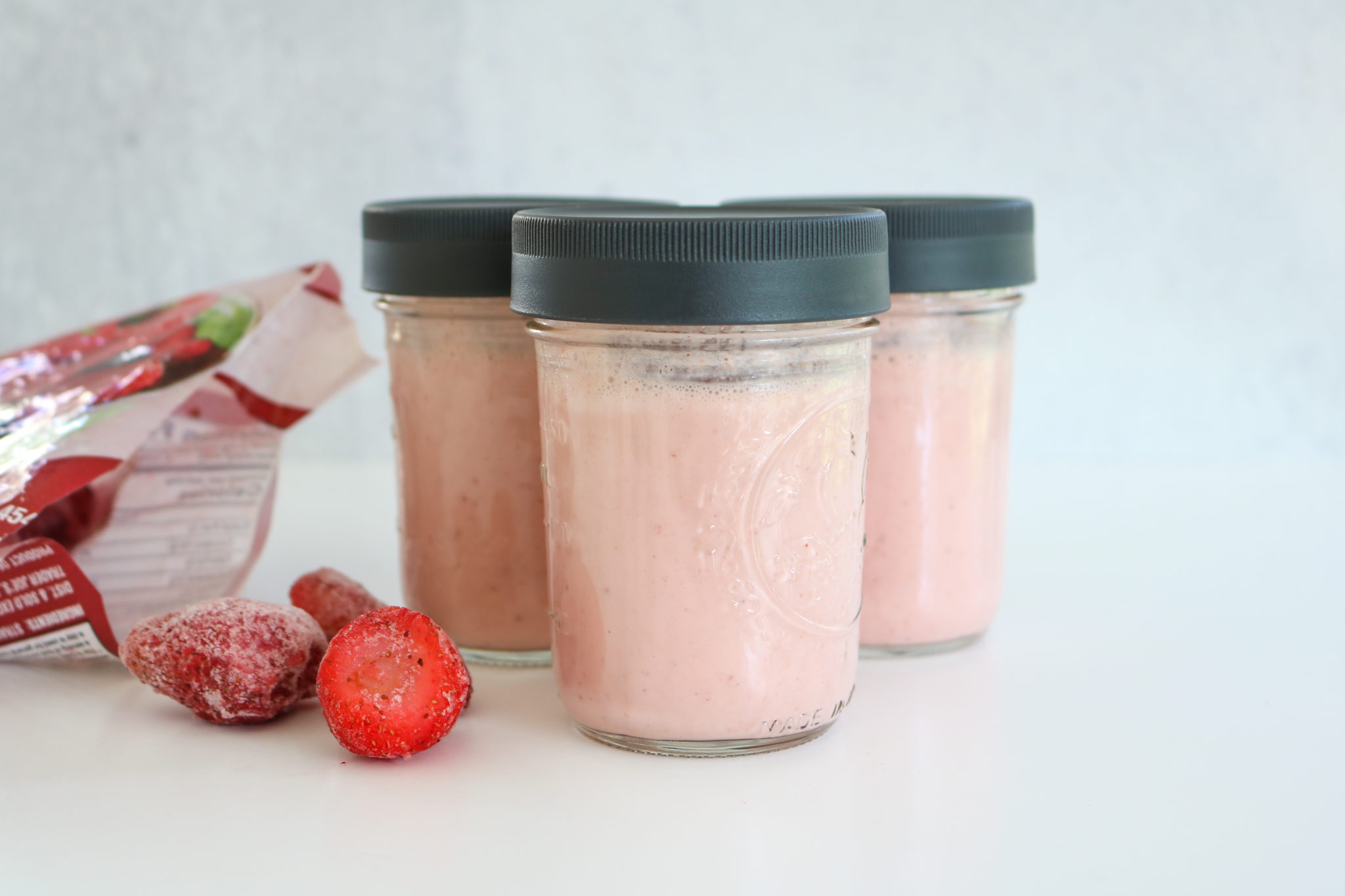 Three-Ingredient Drinkable Yogurt (with options!) - Healthy Mama Kris